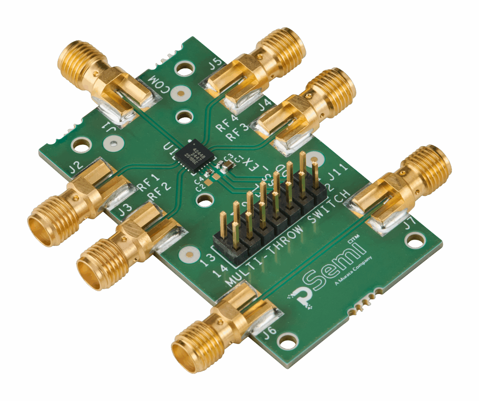 UltraCMOS+™ SP4T RF Switch - PE42448 - pSemi